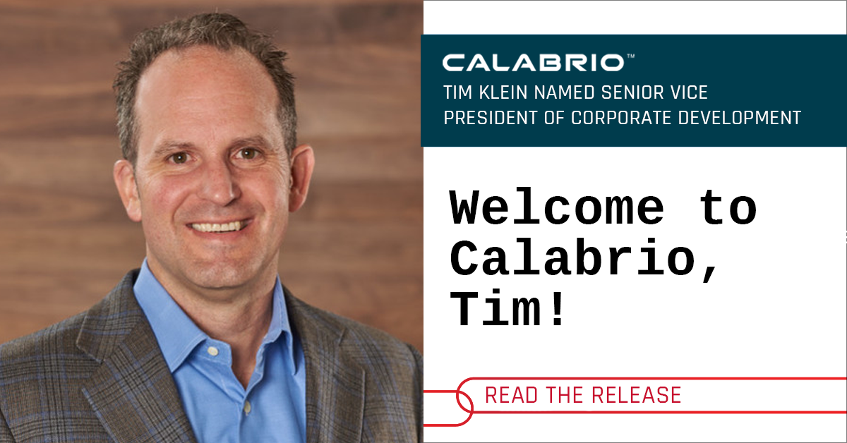 Calabrio Introduces First SVP of Corporate Development to Capitalize on ...
