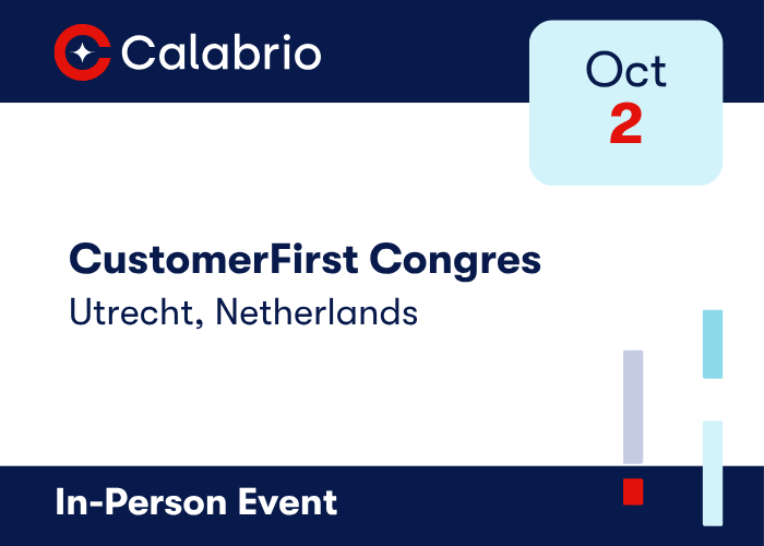 CustomerFirst Congres | Calabrio