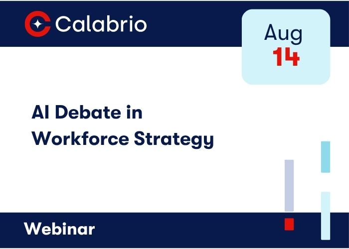 Webinar: Debating AI's Impact on Workforce Strategy | Calabrio